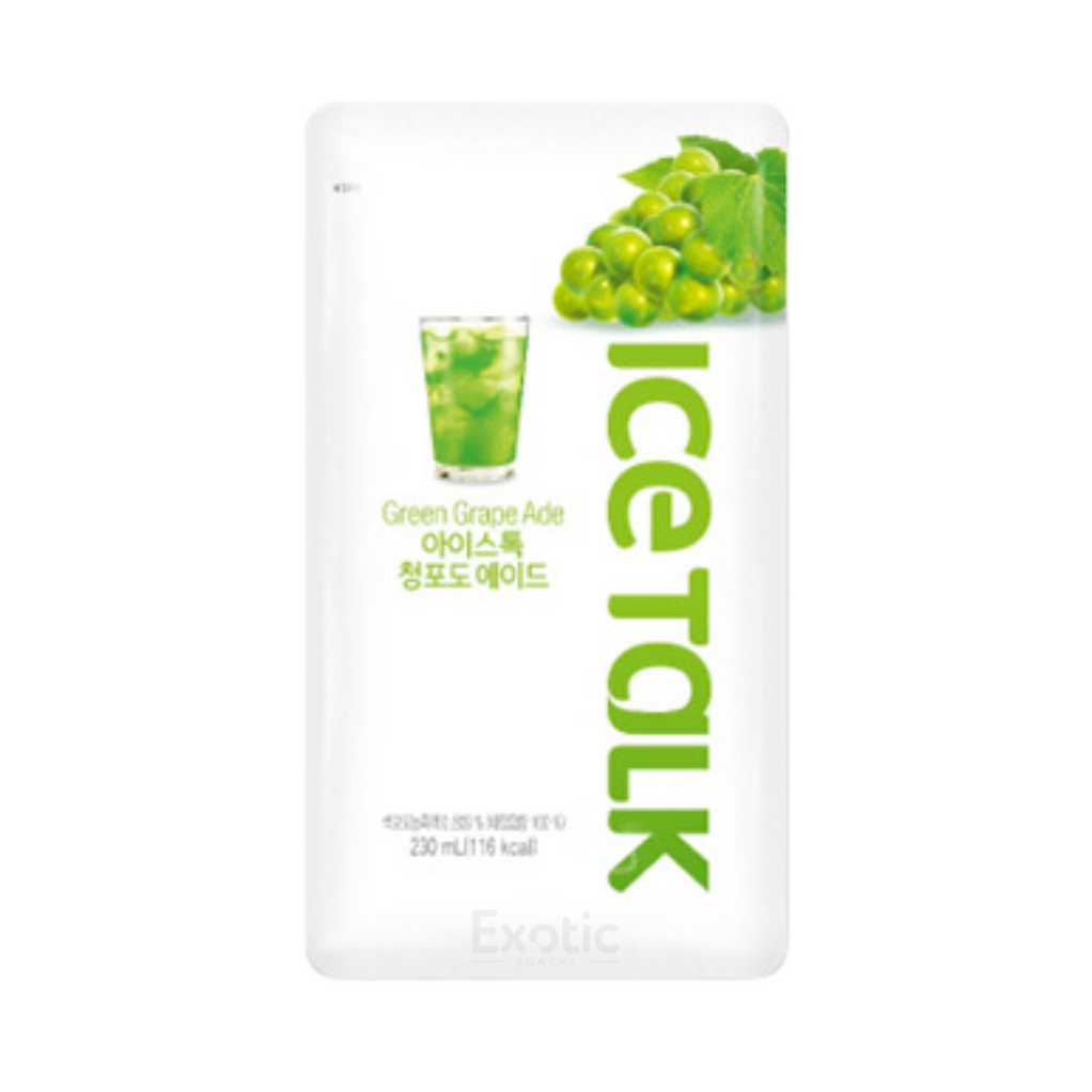 Ice Talk Korean Pouch Drinks - 230ml — Exotic Snacks Company