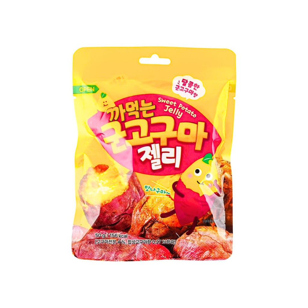 GS25 Peelerz Sweet Potato Flavor Jelly Gummy, 50g — Exotic Snacks Company