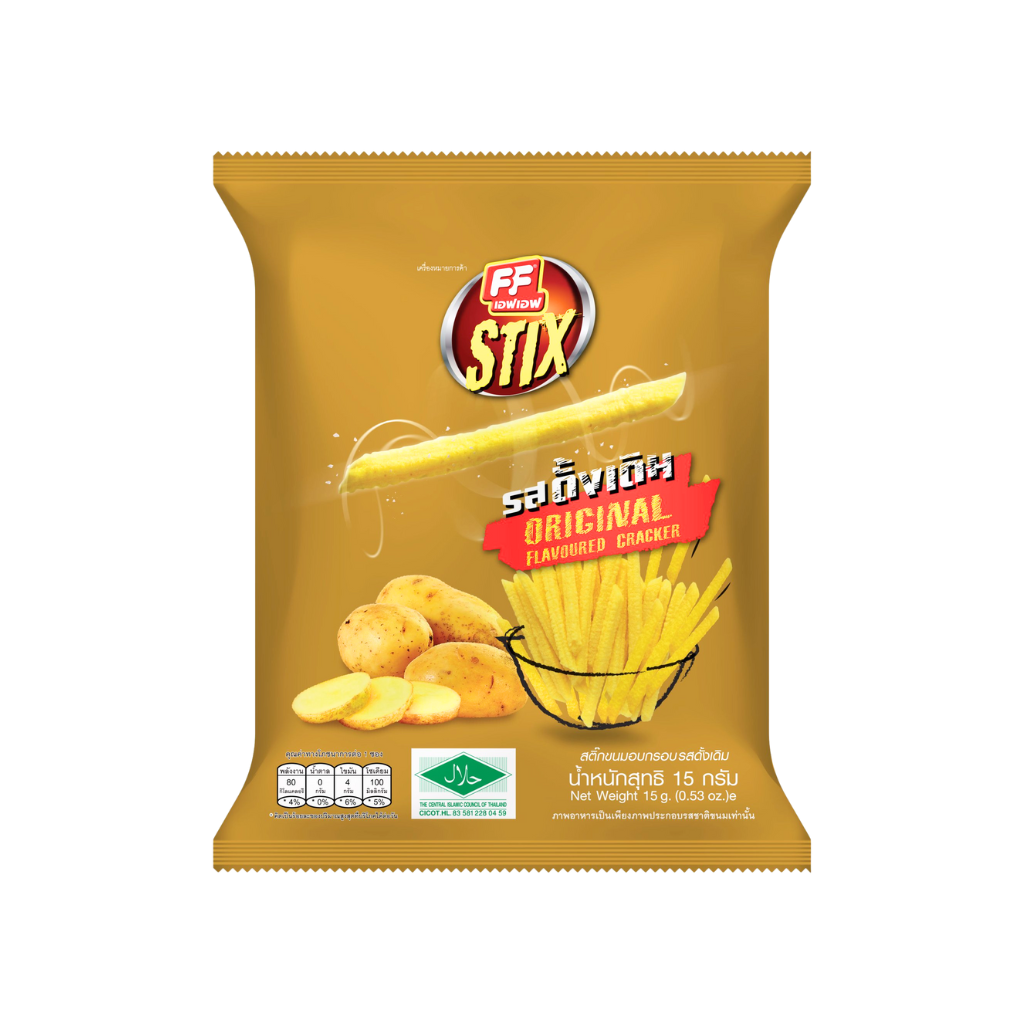 FF Stix Original Flavor Crackers, 65g — Exotic Snacks Company