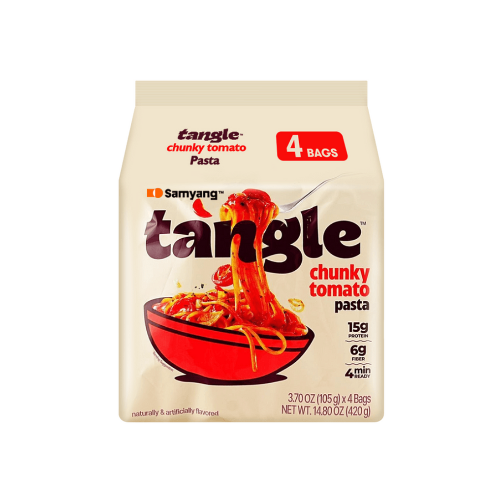 Samyang Tangle Chunky Tomato Flavor Pasta — Exotic Snacks Company