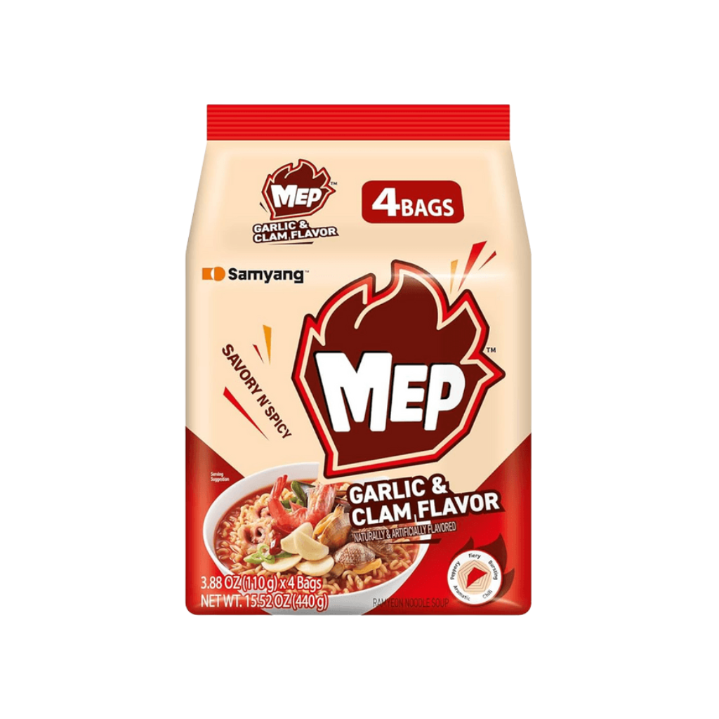 Samyang Mep Garlic and Clam Flavor Ramen — Exotic Snacks Company