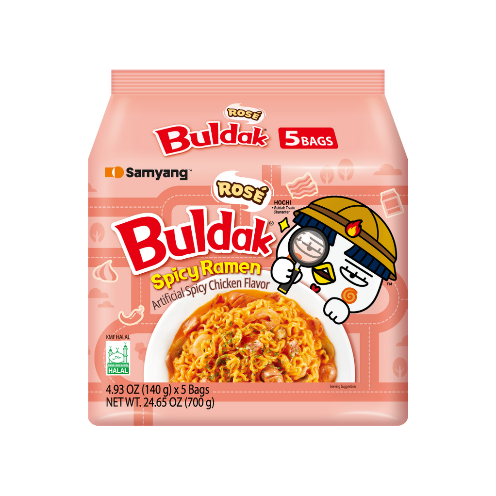 Samyang Buldak Rose Spicy Chicken Flavor Ramen — Exotic Snacks Company