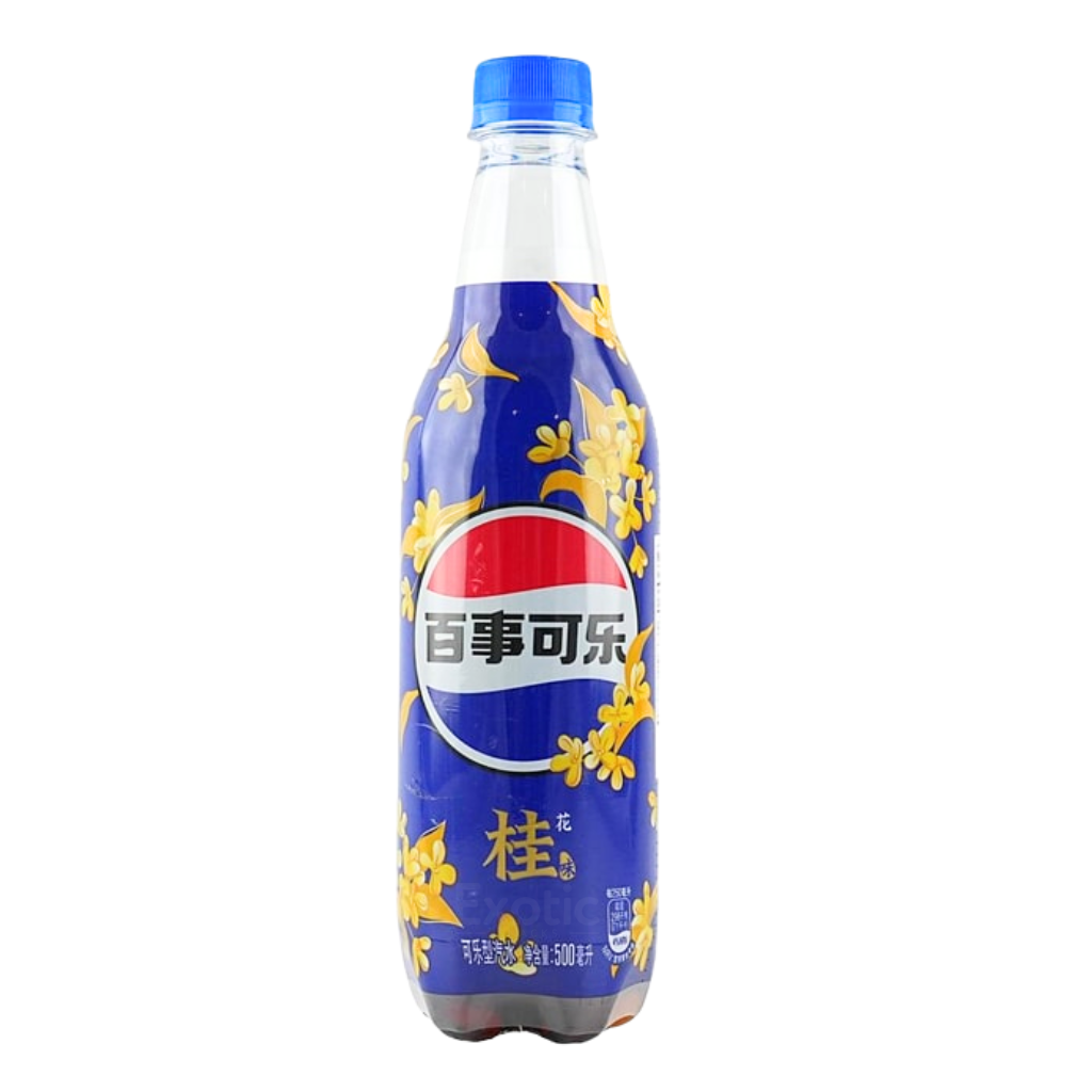 Pepsi Sweet Osmanthus Soda Flavor, 500ml — Exotic Snacks Company