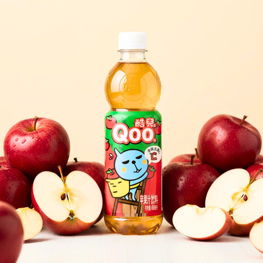 Coca-Cola Qoo Apple Flavor Juice Drink, 450ml — Exotic Snacks Company