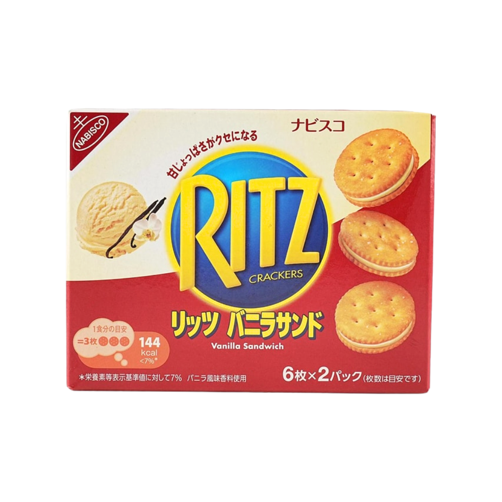 Ritz Japan Vanilla Cream Sandwich Crackers, 106g — Exotic Snacks Company