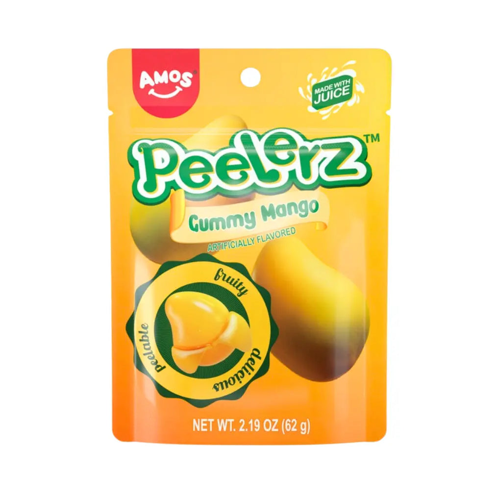 Amos Peelable Mango Gummy, 2.19oz — Exotic Snacks Company