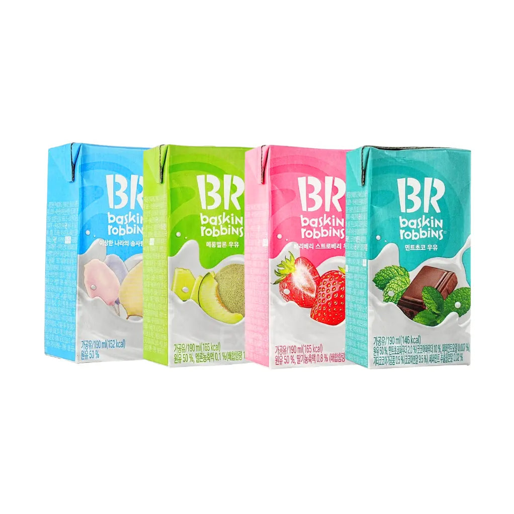Baskin-Robbins Milk Flavor Box, 190ml — Exotic Snacks Company