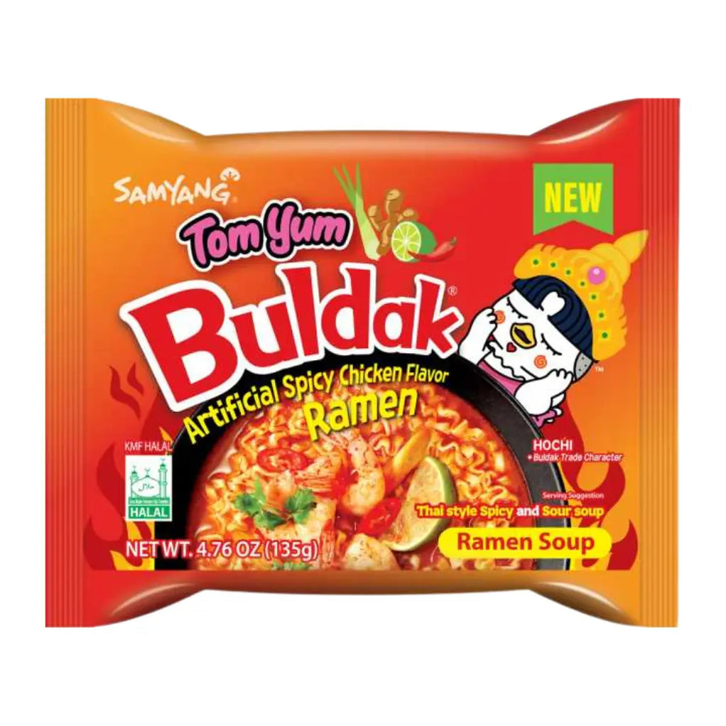 Samyang Buldak Spicy Tom Yum Hot Chicken Flavor Ramen — Exotic Snacks ...