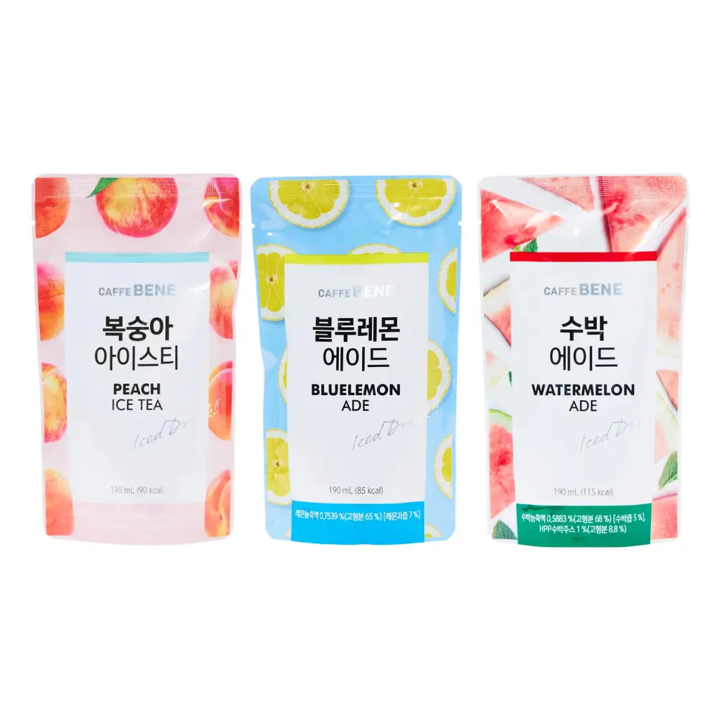 Korean Pouch Drinks - Exotic Snacks Company
