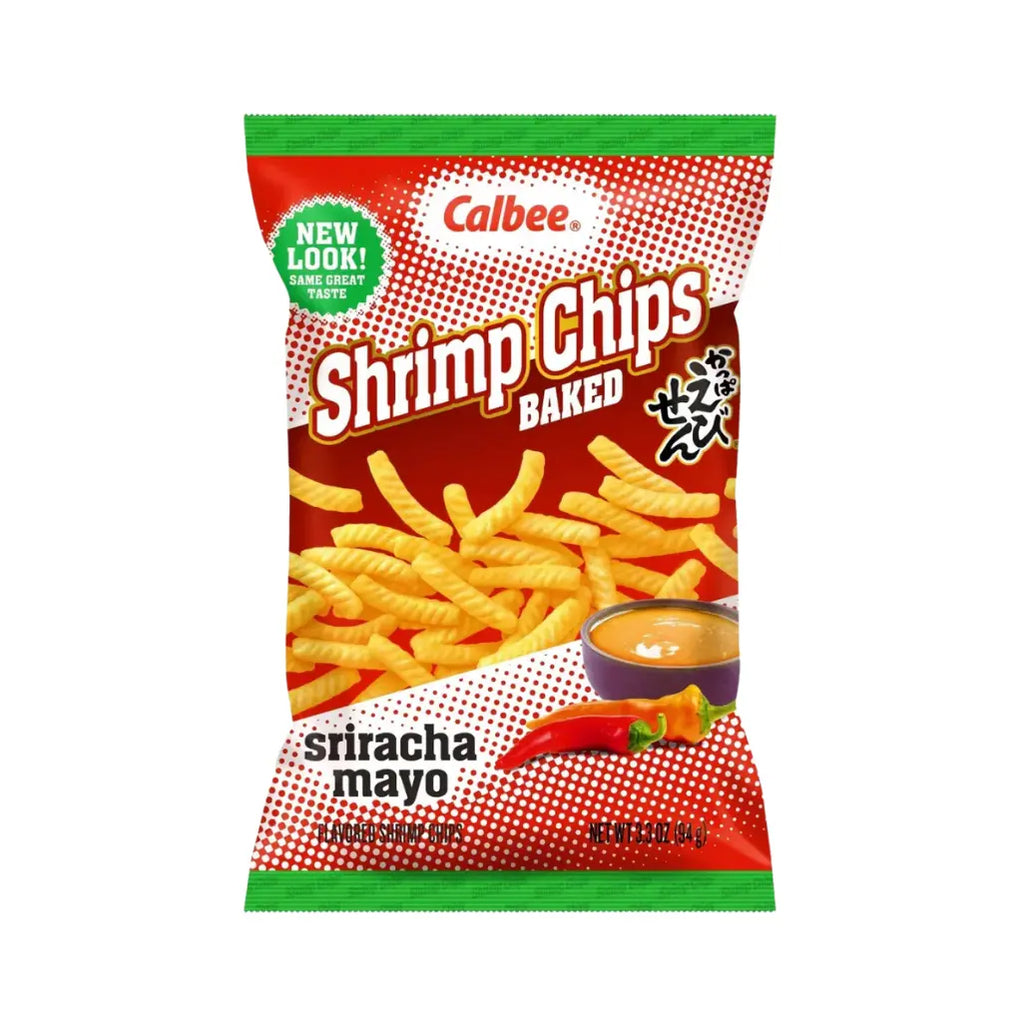 Calbee Crispy Shrimp Chips Sriracha Mayo Flavor, 93g — Exotic Snacks Company