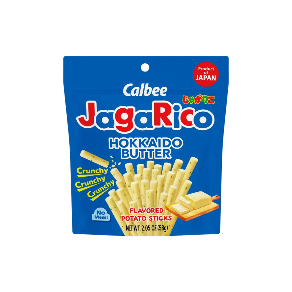 Calbee Jagarico Hokkaido Butter Flavor Potato Sticks, 58g — Exotic ...
