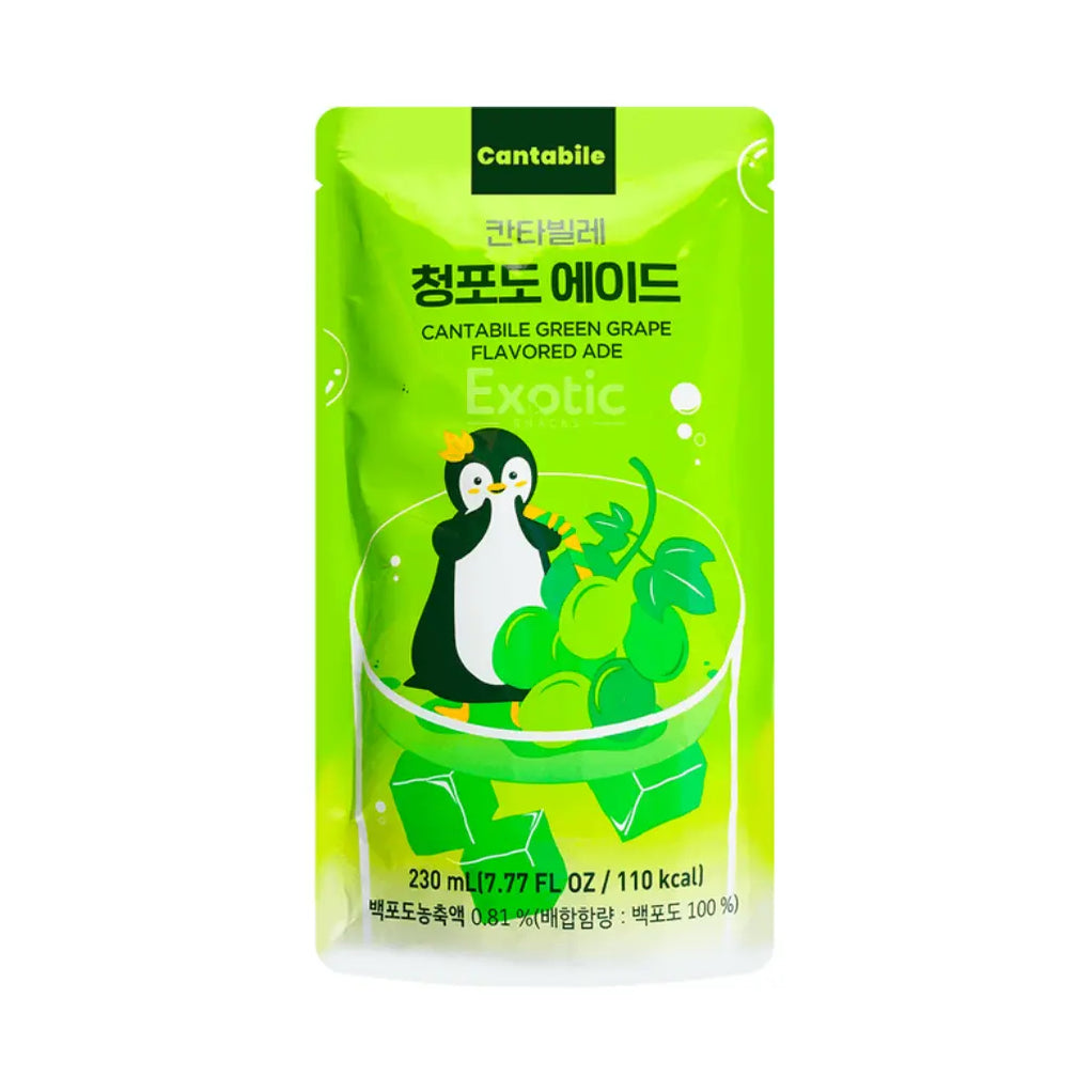 Cantabile Korean Pouch Drinks - 230ml - Exotic Snacks Company