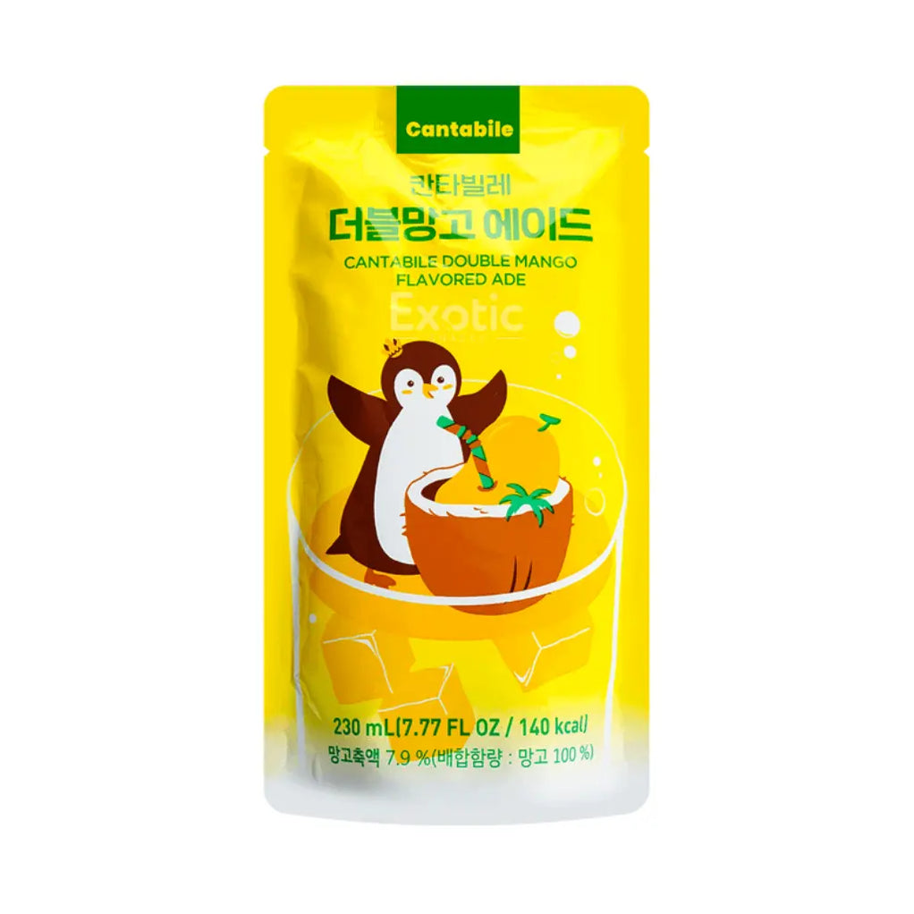 Cantabile Korean Pouch Drinks - 230ml - Exotic Snacks Company