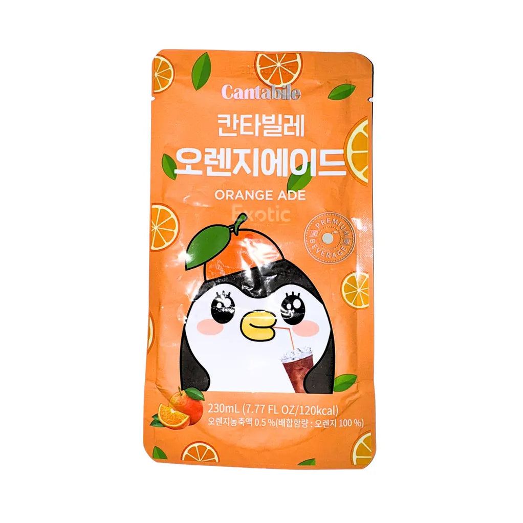 Cantabile Korean Pouch Drinks - 230ml - Exotic Snacks Company