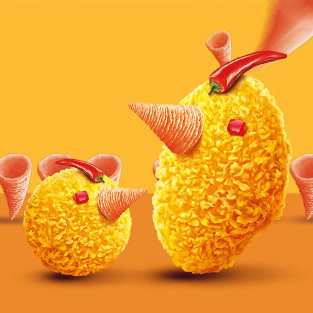 Cheetos Bugles Spicy Chicken Corn Flavor, 65g — Exotic Snacks Company