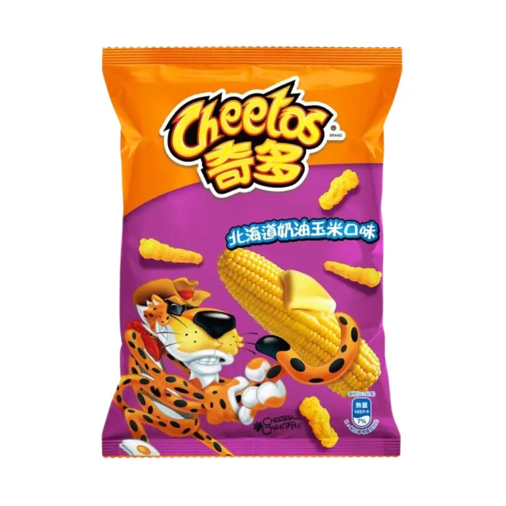 Cheetos Hokkaido Cream Corn Flavor Chips, 60g — Exotic Snacks Company