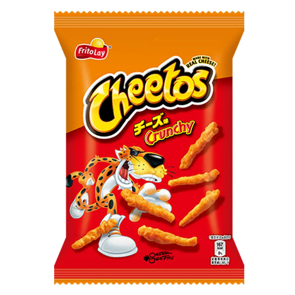 Cheetos Japanese Crunchy Real Cheese Flavor Potato Chips, 75g — Exotic ...