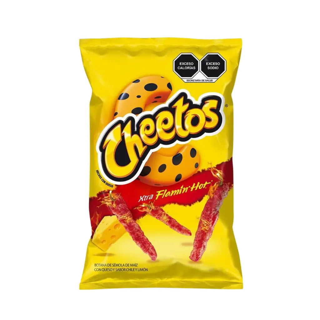 Cheetos Xtra Flamin' Hot Corn Flavor Chips, 145g — Exotic Snacks Company