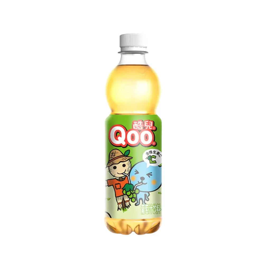 Coca-Cola Qoo Green Grape Flavor Juice Drink, 450ml — Exotic Snacks Company