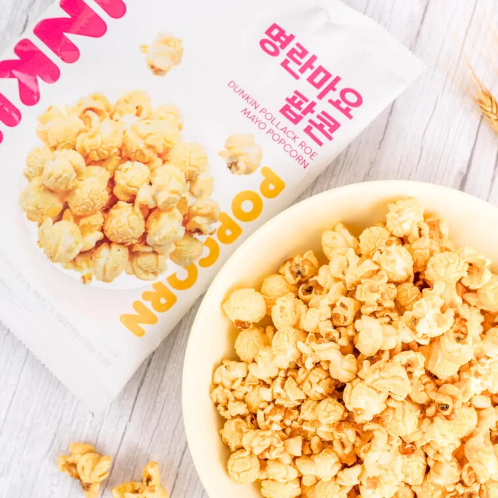 Dunkin Pollack Roe Mayo Popcorn, 70g — Exotic Snacks Company