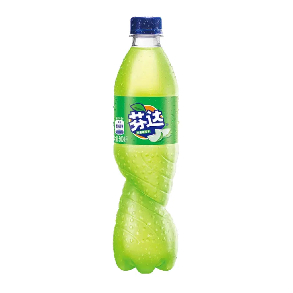 Fanta Green Apple Soda - 500ml - Exotic Snacks Company