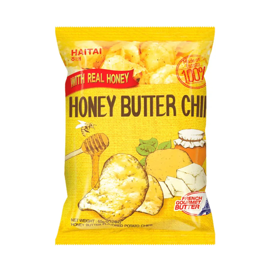 Haitai Korean Honey Butter Flavor Potato Chips, 60g — Exotic Snacks Company