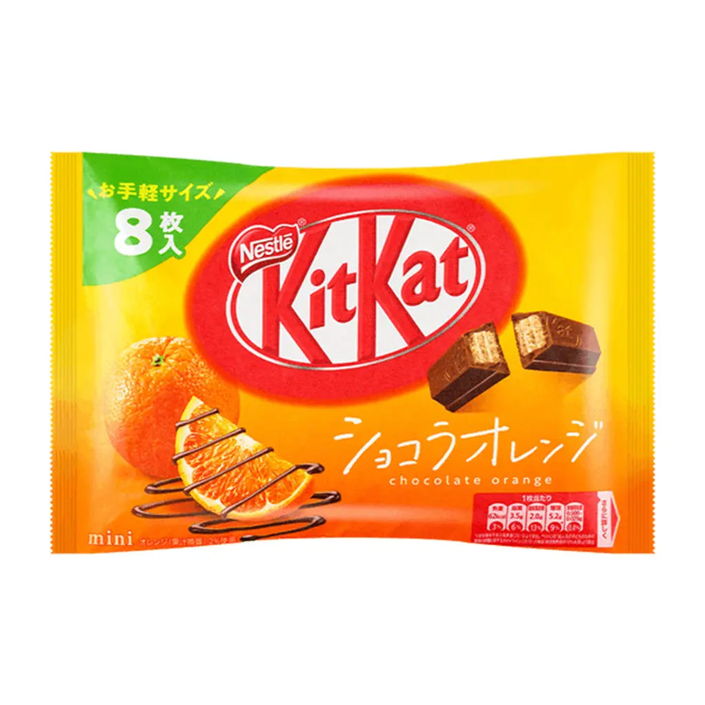 Japanese KitKat Chocolate Orange Flavor — Exotic Snacks Company