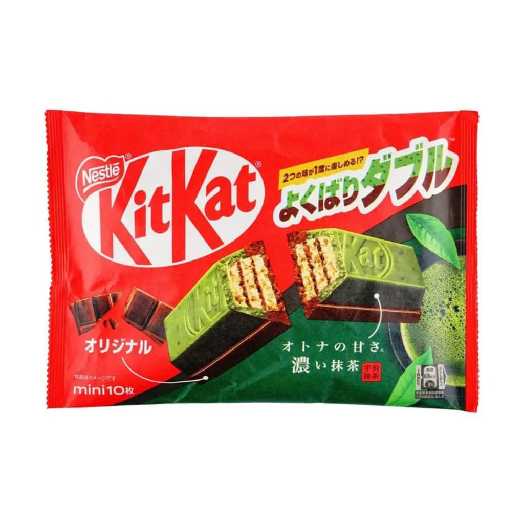 Japanese KitKat Double Matcha Chocolate Flavor — Exotic Snacks Company