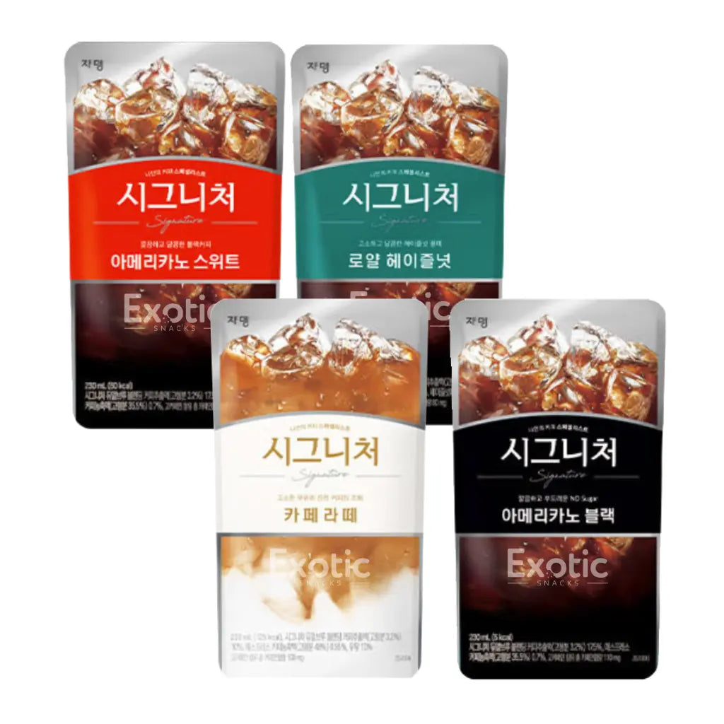 Korean Pouch Drinks - Exotic Snacks Company