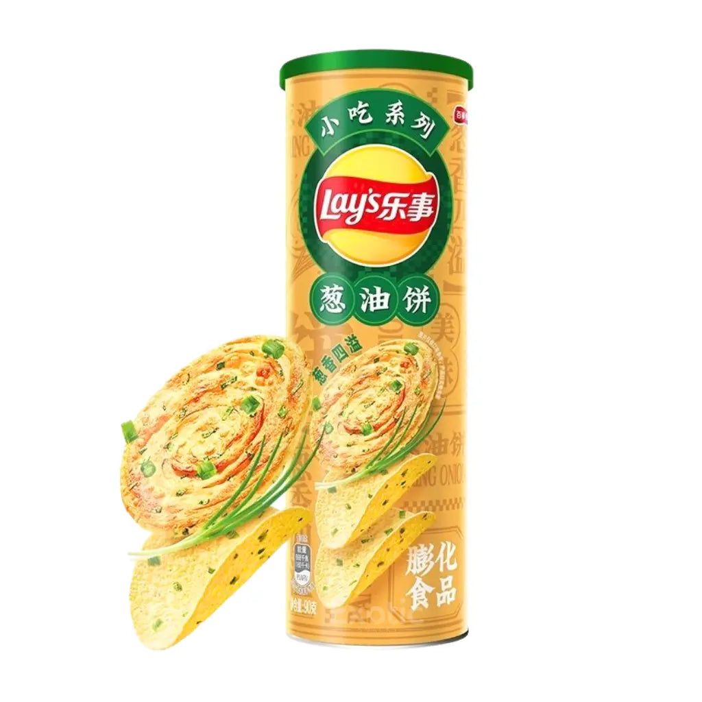 Lay's Scallion Pancake Flavor Potato Chips, 90g — Exotic Snacks Company