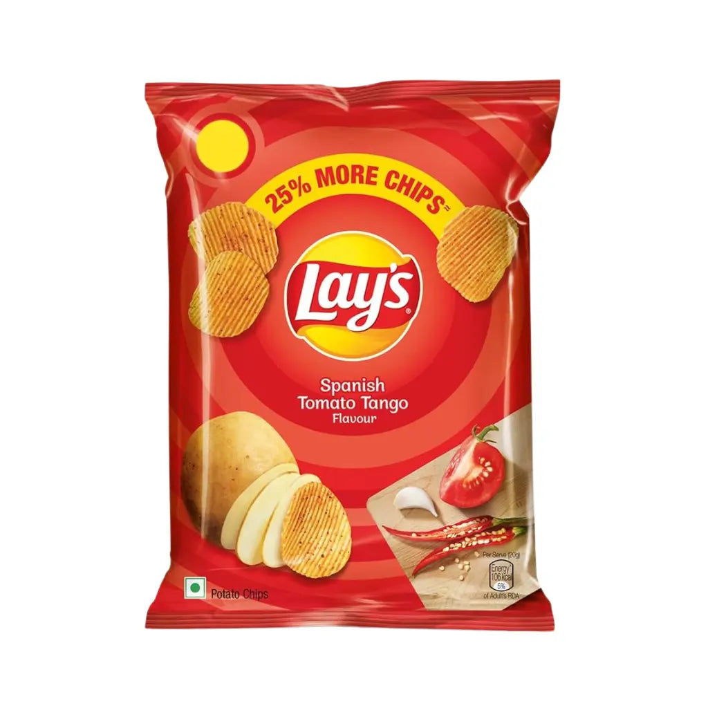 Lay's Spanish Tomato Tango Flavor Potato Chips, 50g — Exotic Snacks Company