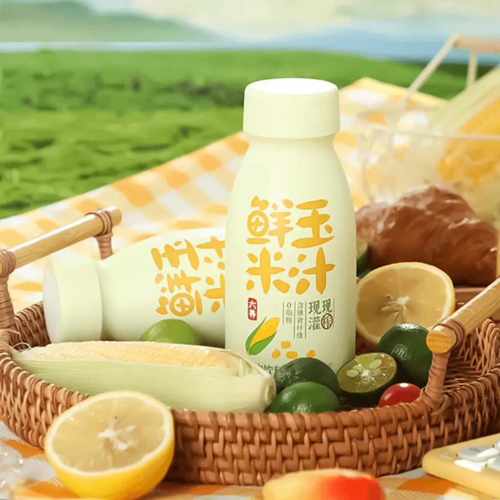 Liuyang Freshly Squeezed Corn Juice Drink, 230ml — Exotic Snacks Company