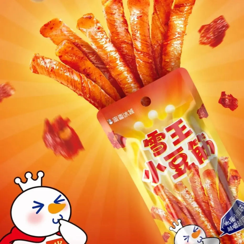 Mixue Spicy Gluten Latiao Snack, 100gx5pk — Exotic Snacks Company