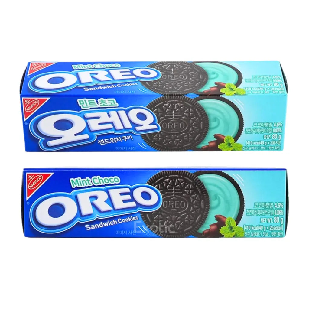 Oreo Cookies Mint Chocolate Flavor, 80g — Exotic Snacks Company