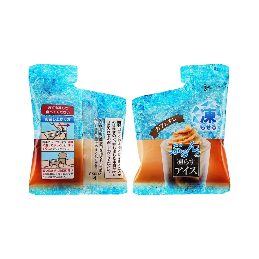 Orihiro Purunto Ice Premium Cafe Au Lait Ice Cream Pouches, 200g ...
