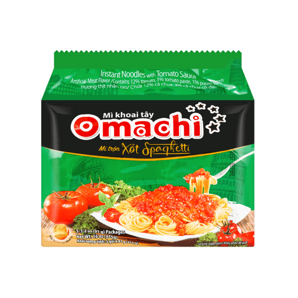 Omachi Vietnamese Instant Noodles Spaghetti Flavor — Exotic Snacks Company