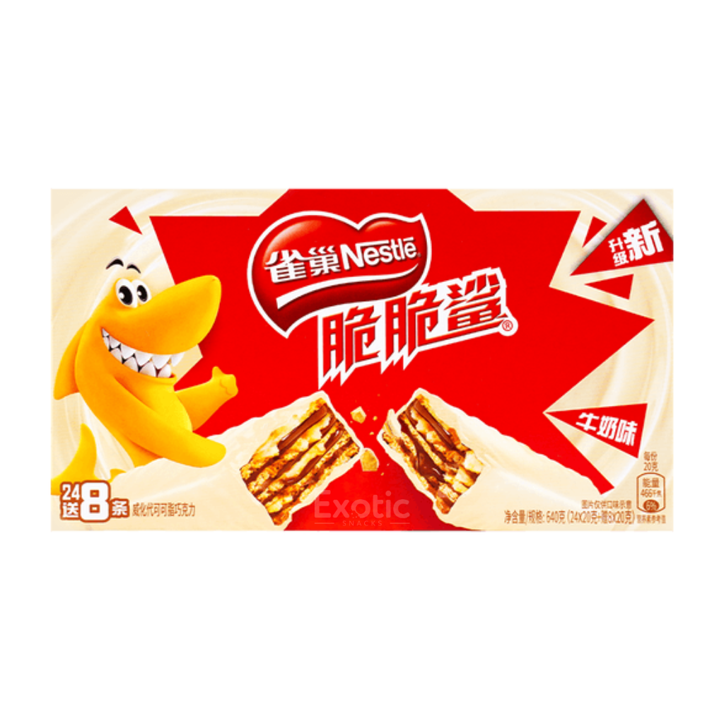 Nestle Crunchy Shark White Chocolate Flavor — Exotic Snacks Company