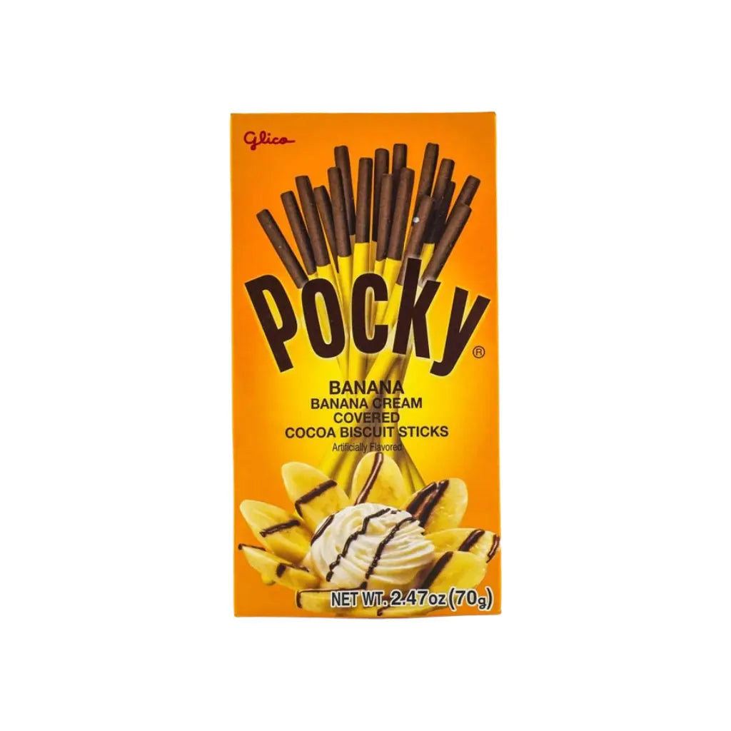 Pocky Banana Cream Chocolate Biscuit Sticks, 70g — Exotic Snacks Company