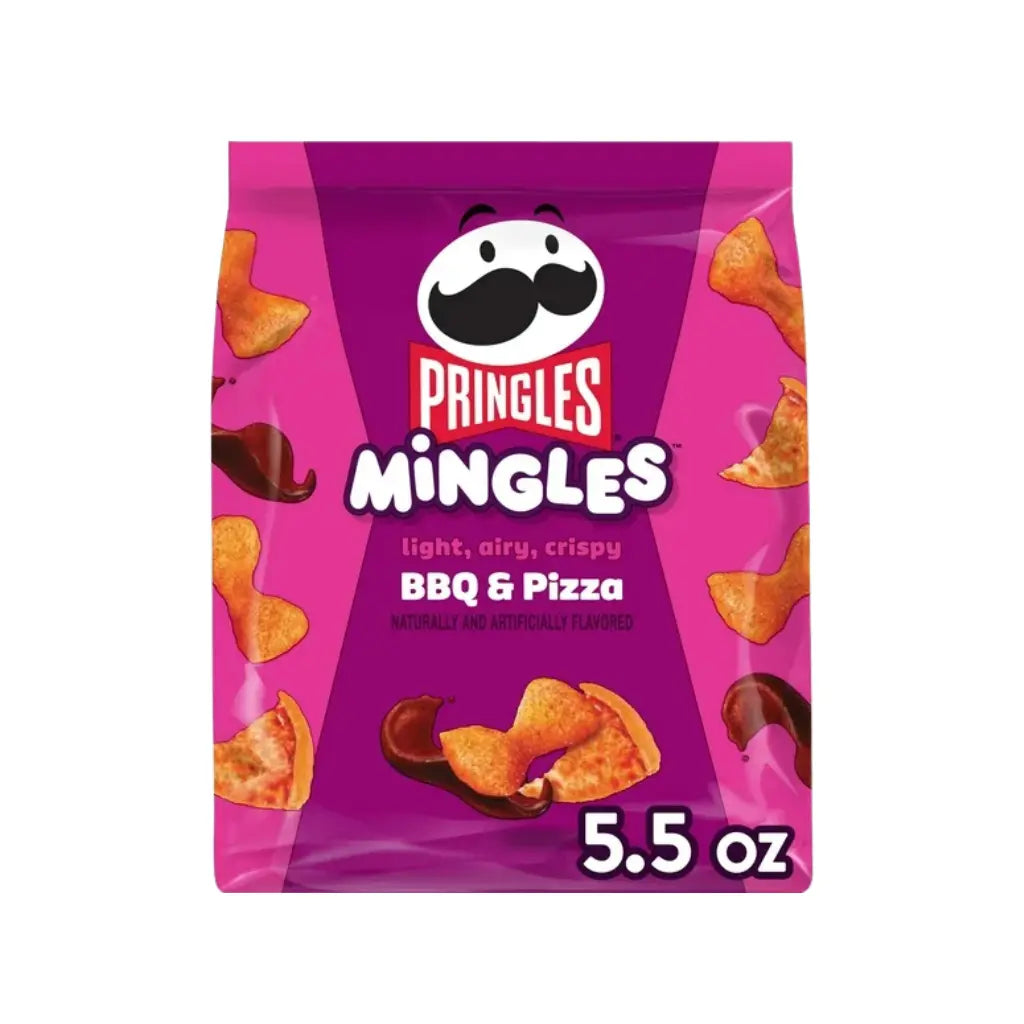 Pringles Mingles BBQ and Pizza Puffed Snack, 5.5oz — Exotic Snacks Company