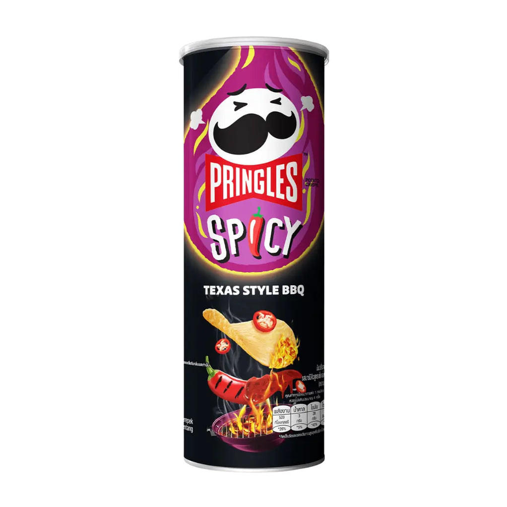 Pringles Thailand Spicy Texas Style BBQ Chips, 97g — Exotic Snacks Company