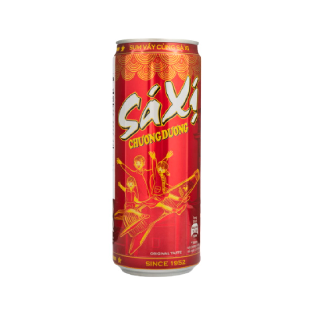 Saxi Chuong Duong Vietnam Root Beer Soda, 330ml — Exotic Snacks Company