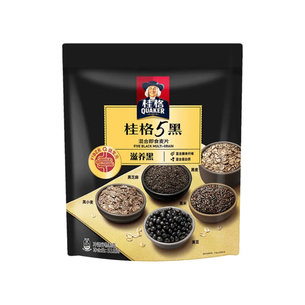 Quaker 5-Grain Instant Oatmeal, 518g — Exotic Snacks Company