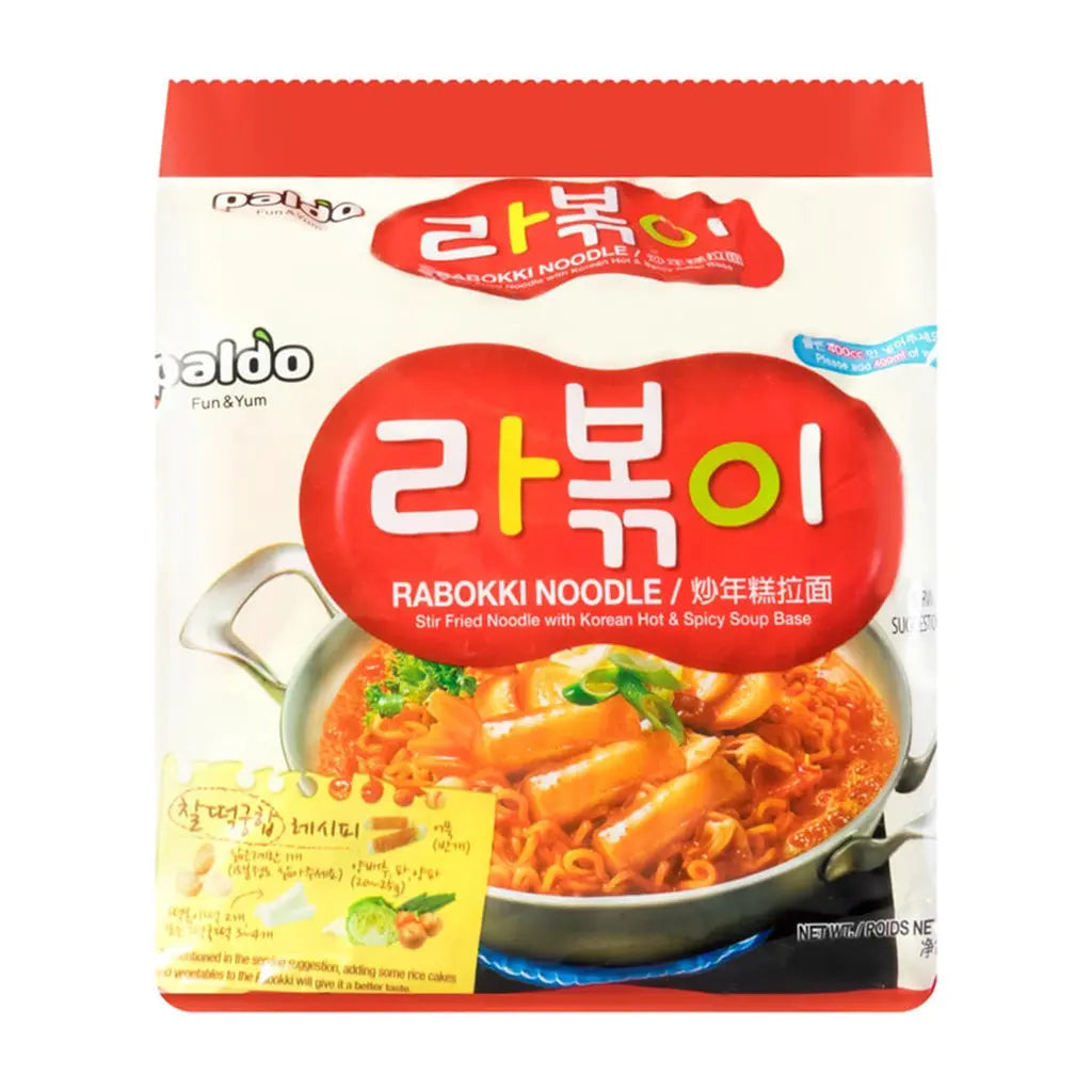 Rabokki Noodle With Hot Soup Base Ramen Pack 145g — Exotic Snacks Company