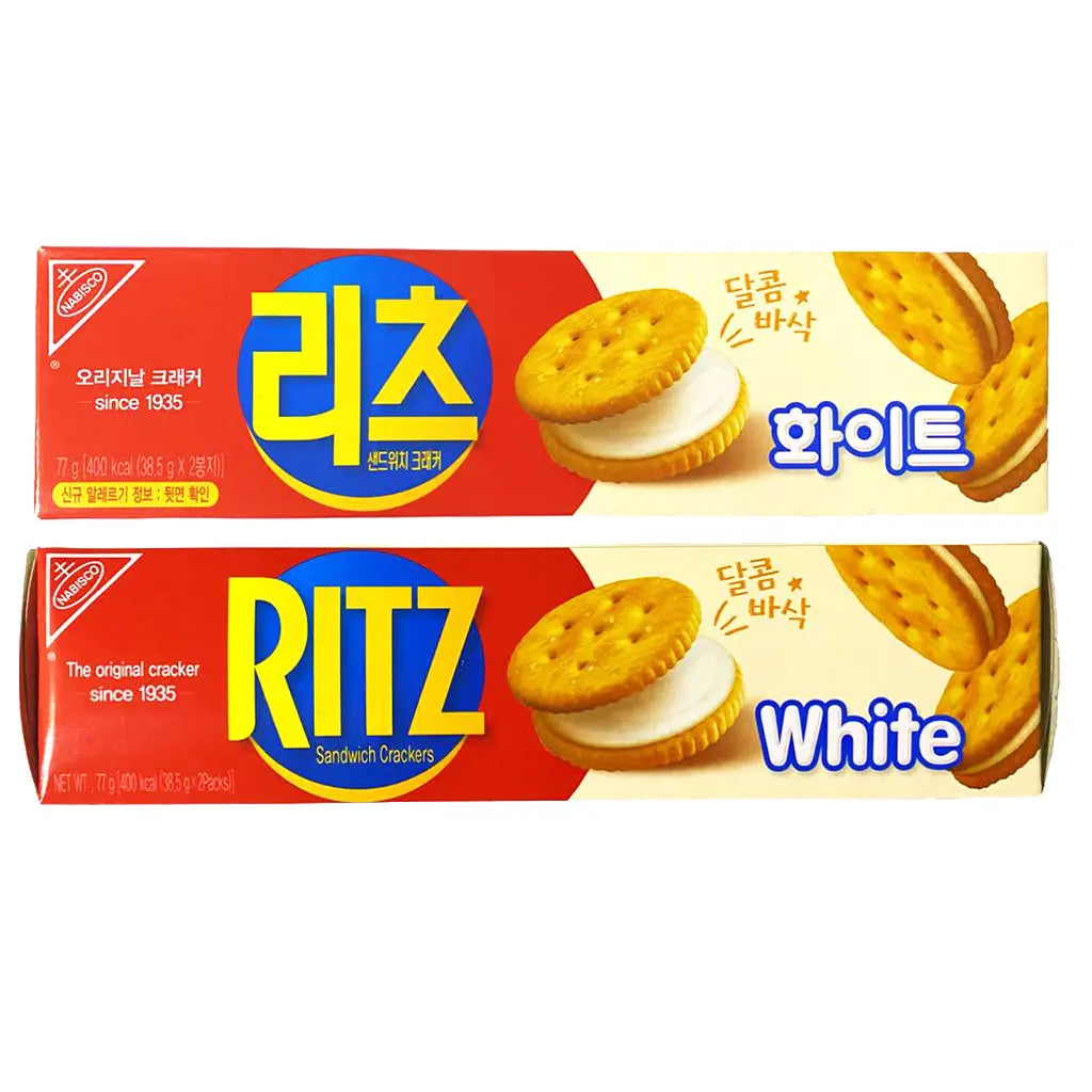 Ritz White Chocolate Sandwich Crackers, 77g — Exotic Snacks Company