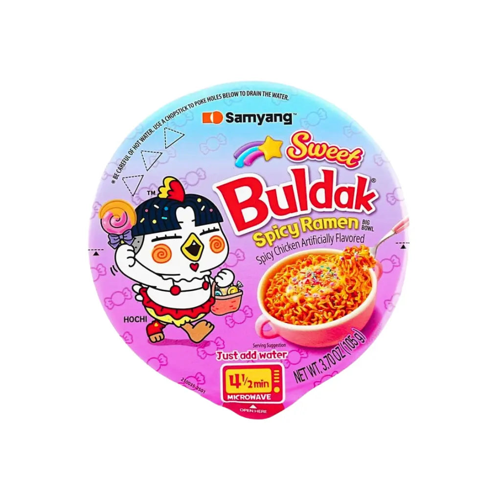 Samyang Buldak Sweet Flavor Spicy Ramen, 105g — Exotic Snacks Company