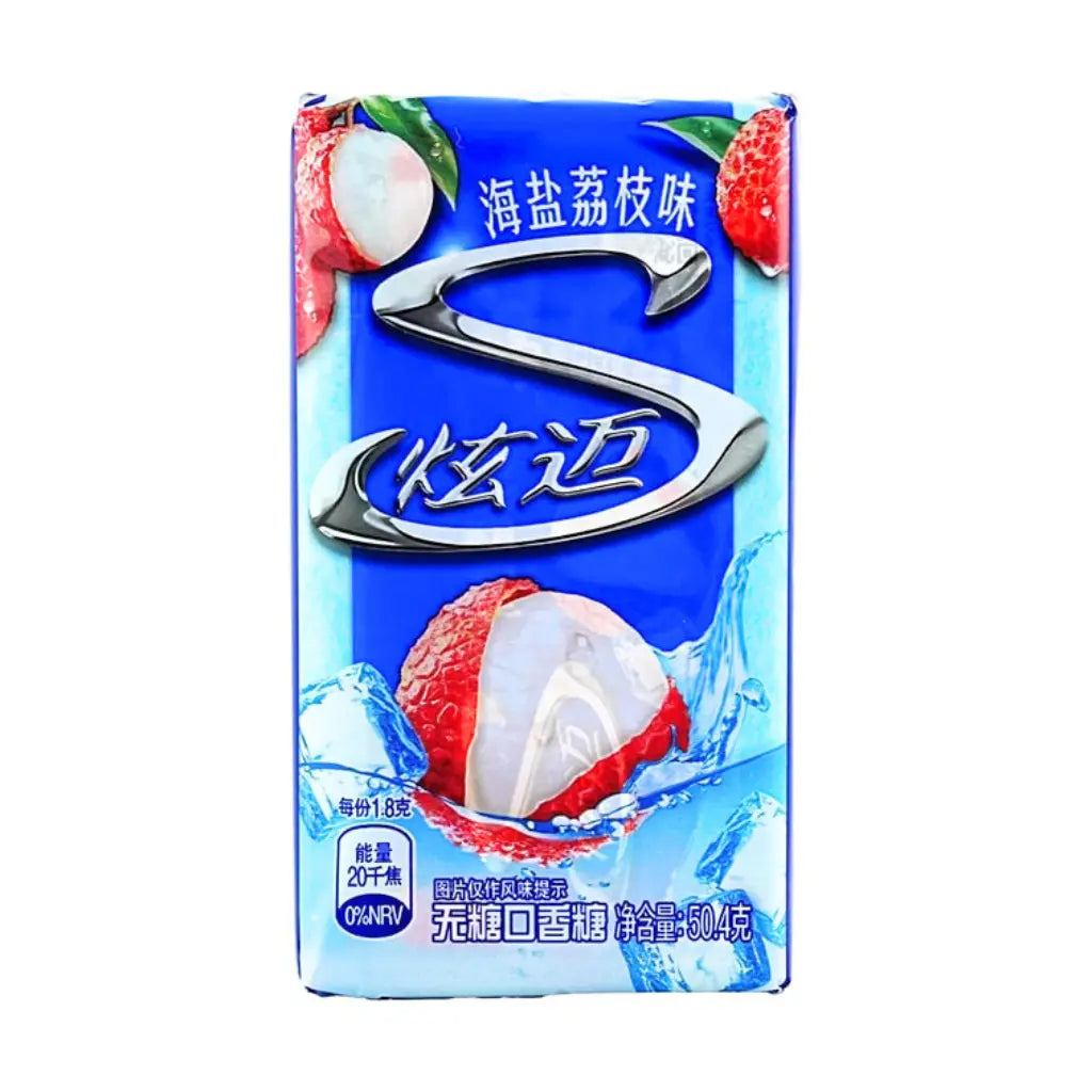 Stride Sugar-Free Chewing Gum Sea Salt Lychee Flavor, 50g — Exotic ...