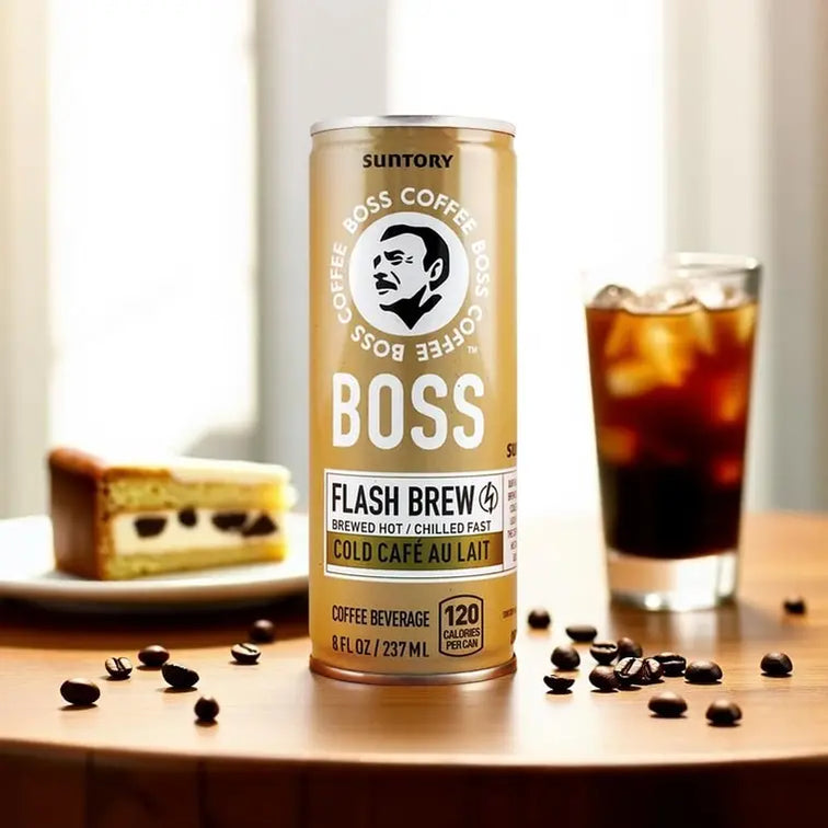 Suntory Flash Brew Coffee Latte, 237ml — Exotic Snacks Company