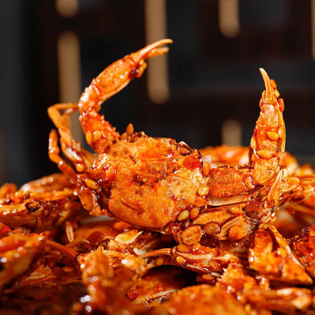 Tamago Gani Crunchy Dried Crab Snack, 69g — Exotic Snacks Company