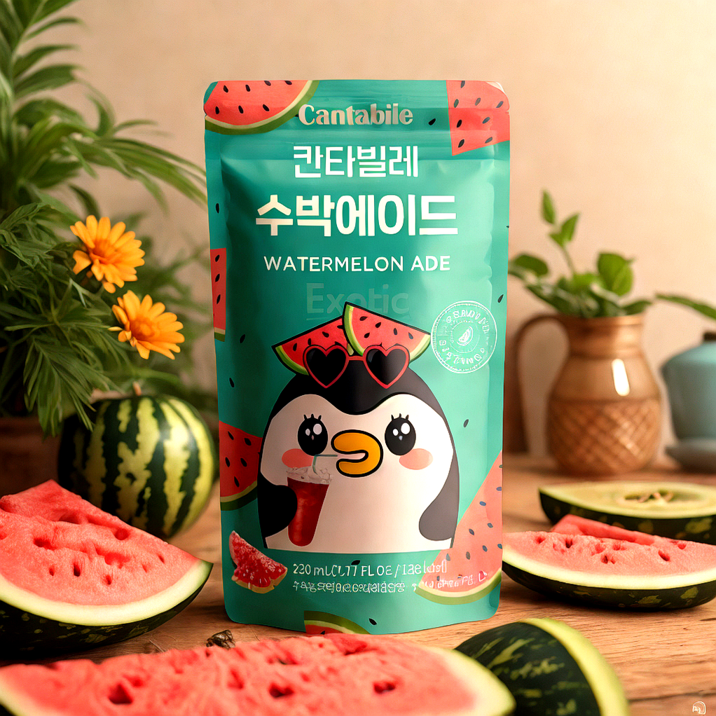 Cantabile Korean Pouch Drinks - 230ml - Exotic Snacks Company